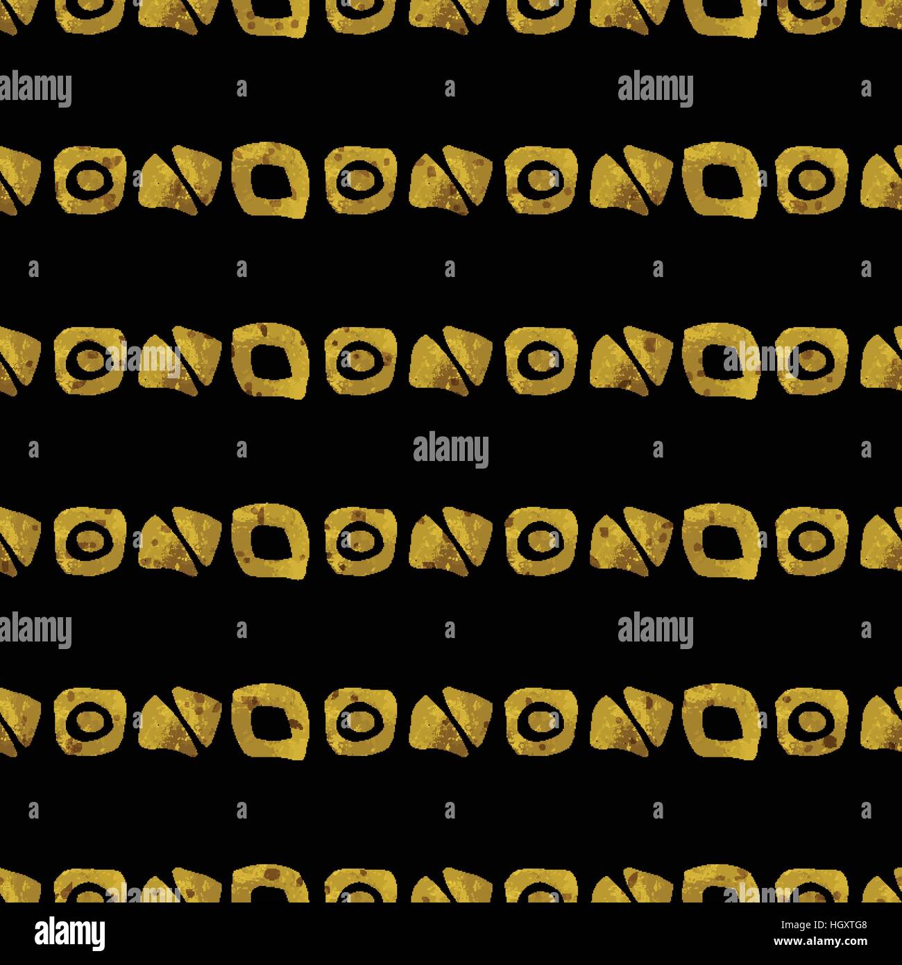 Geometric black and gold seamless pattern Stock Vector Image & Art - Alamy