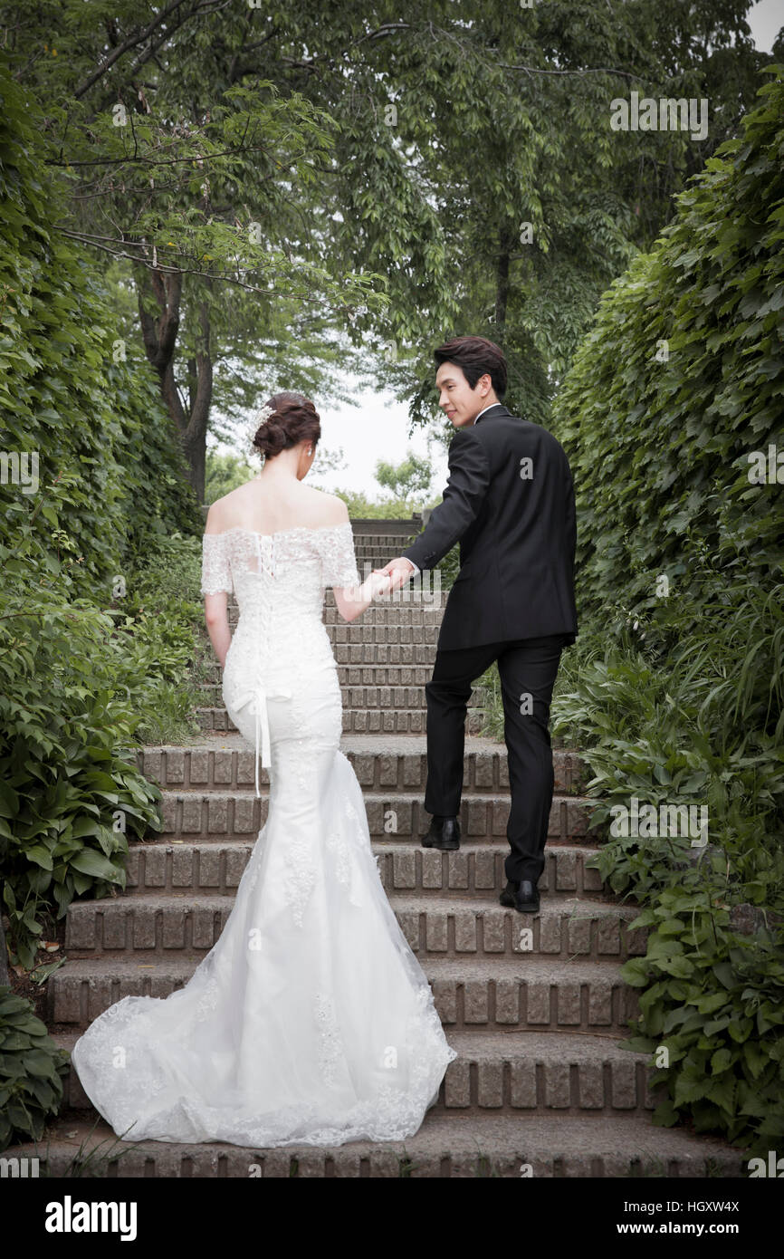 Full length back photo hi-res stock photography and images - Alamy