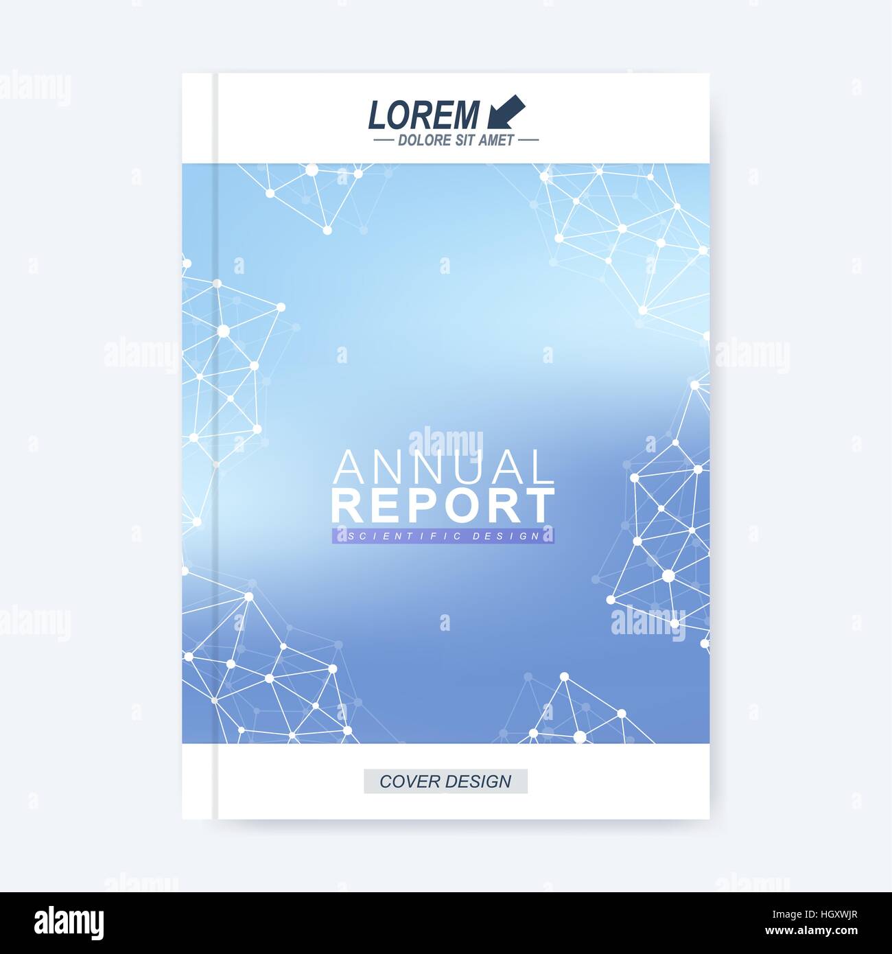 Modern vector template for brochure, leaflet, flyer, cover, catalog ...