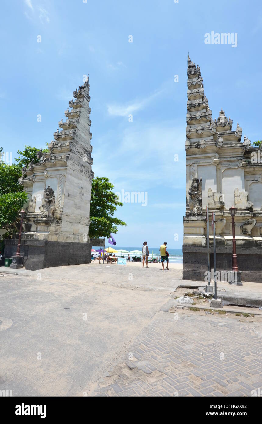 Entrance gate for kuta beach hi-res stock photography and images - Alamy