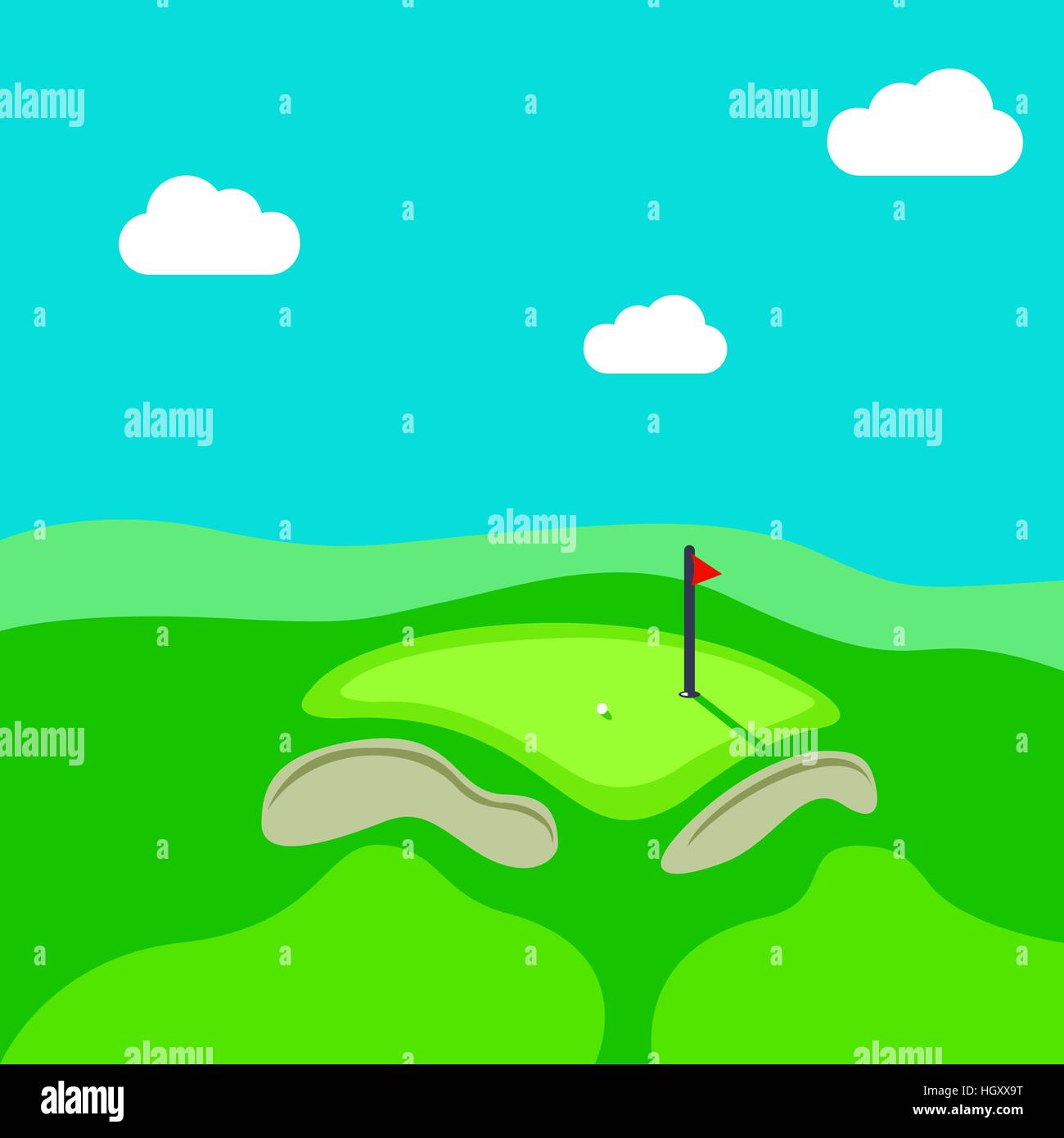 Practice tee Stock Vector Images - Alamy
