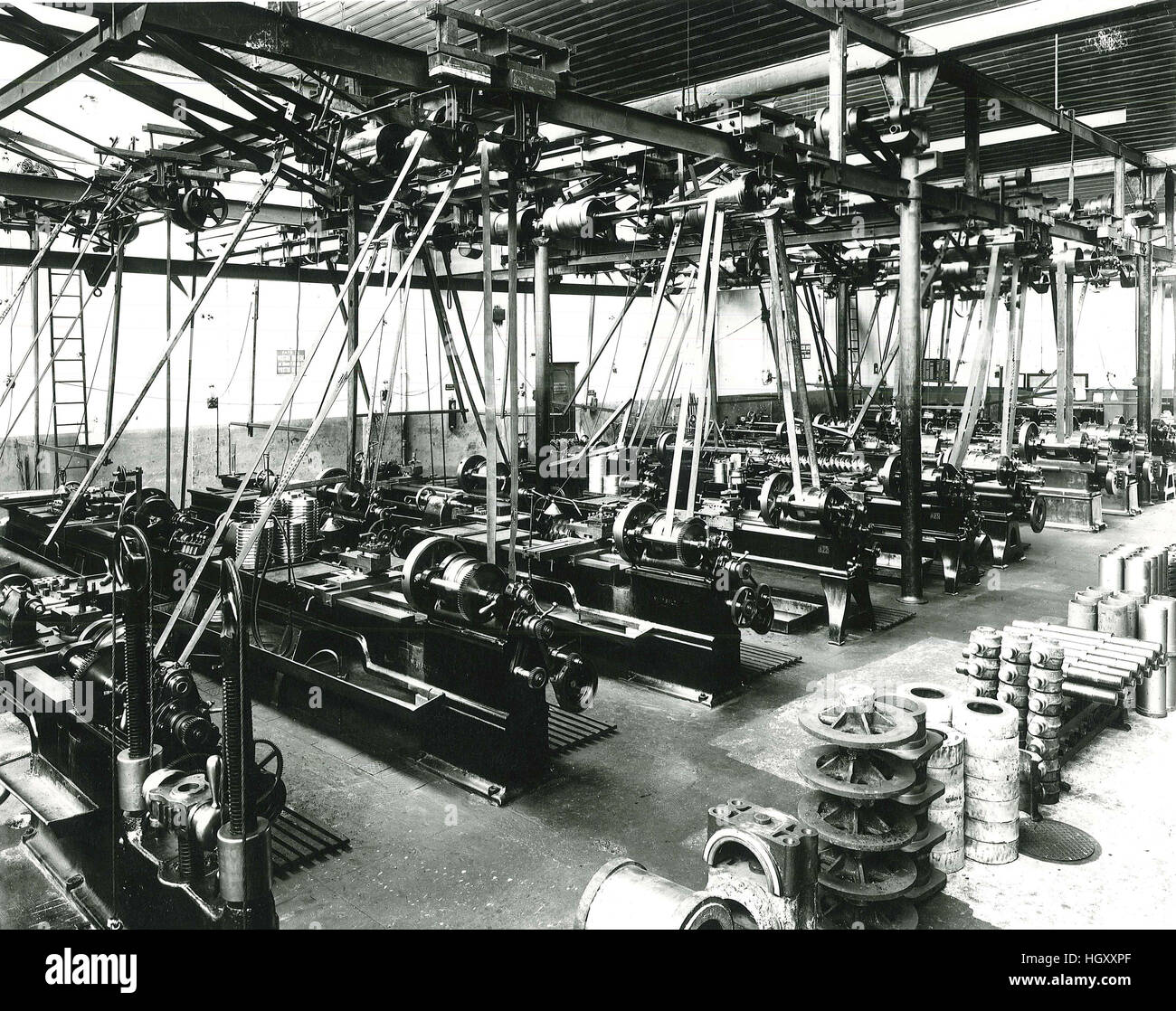 1930 - 40. Fiat Big Motors factory , fabbrica Grandi Motori in Torino ...