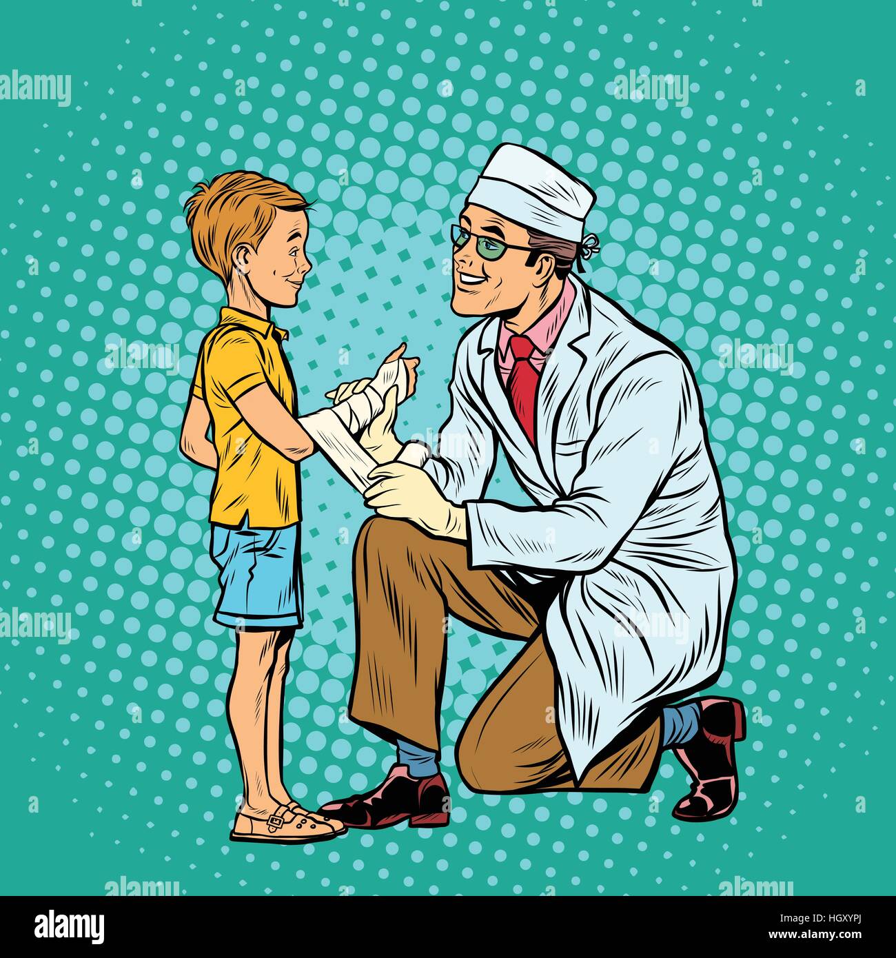 Child scratch arm Stock Vector Images - Alamy