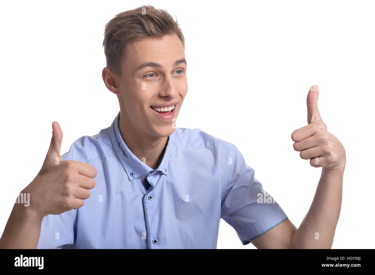 young man making facial expression Stock Photo - Alamy