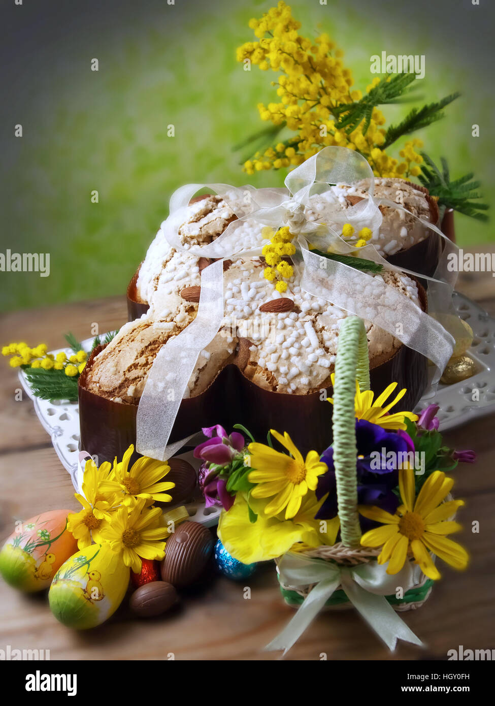 Colomba, Italian Easter cake Stock Photo - Alamy