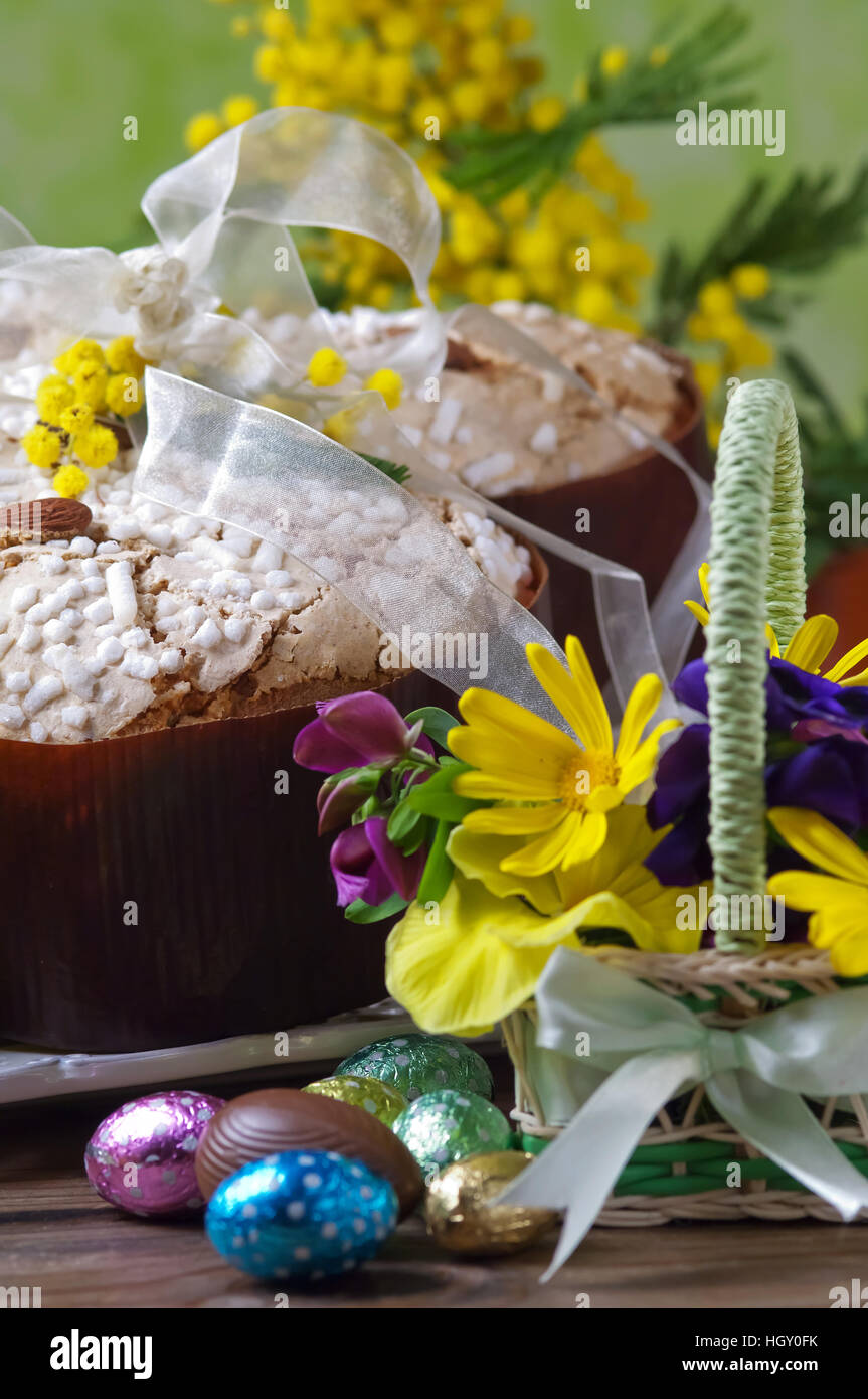 Colomba, Italian Easter cake Stock Photo - Alamy