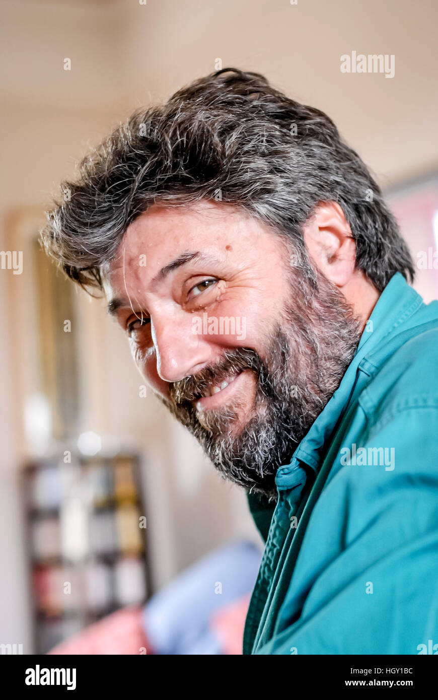 Guardian cartoonist Steve Bell Stock Photo - Alamy