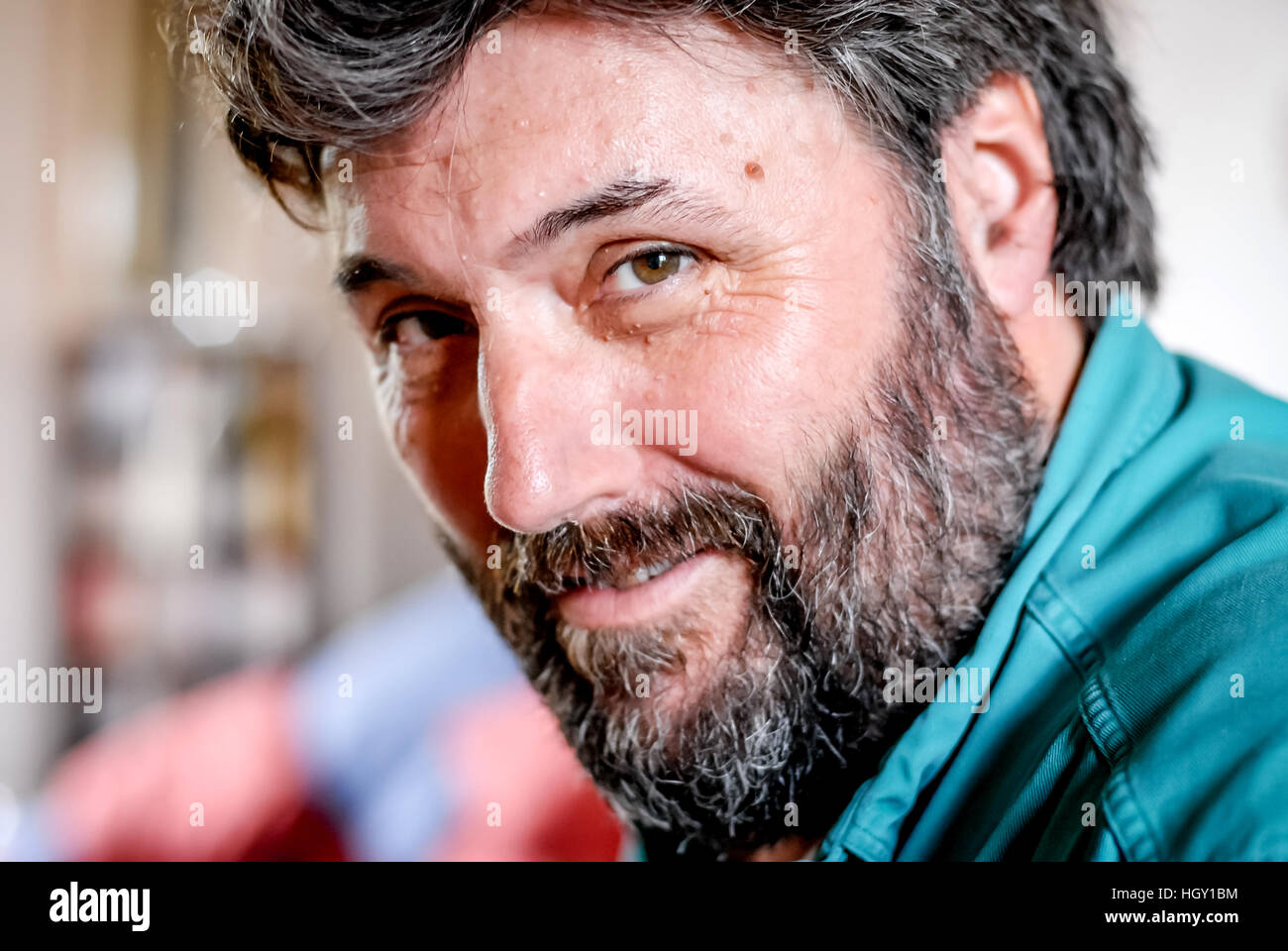 Guardian cartoonist Steve Bell Stock Photo - Alamy