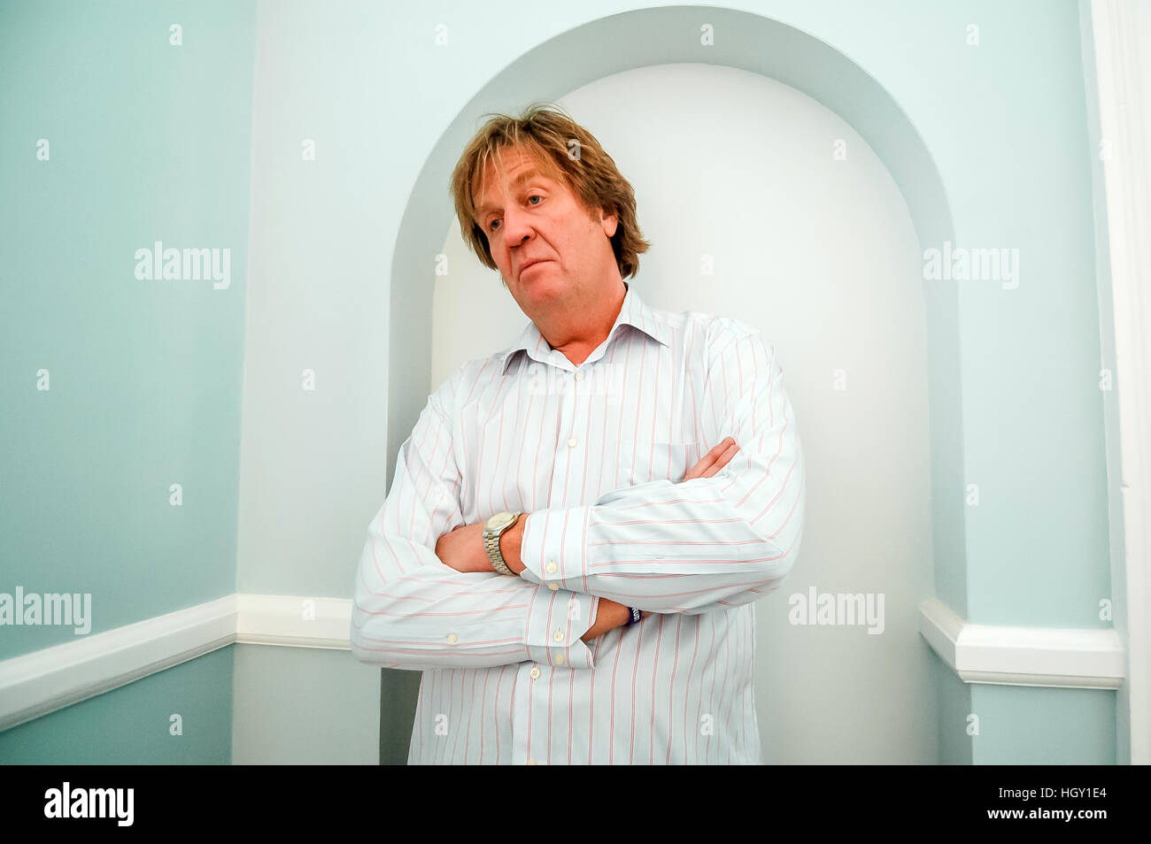 Tim Blackman, father of Lucie Blackman, murdered in Japan, at home on ...