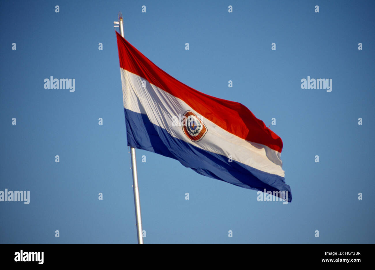 Paraguaian flag hi-res stock photography and images - Alamy