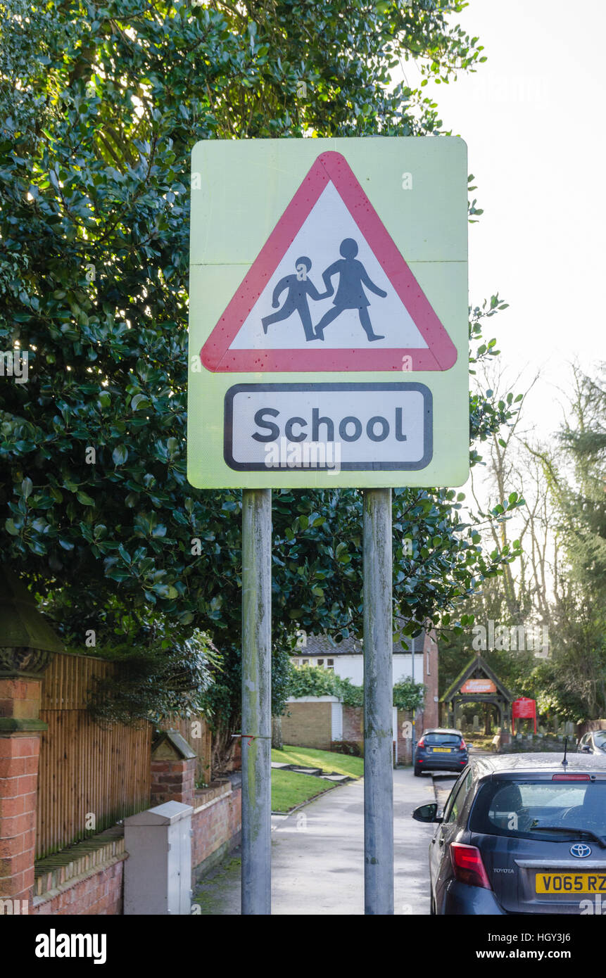 School Road Sign High Resolution Stock Photography and Images - Alamy