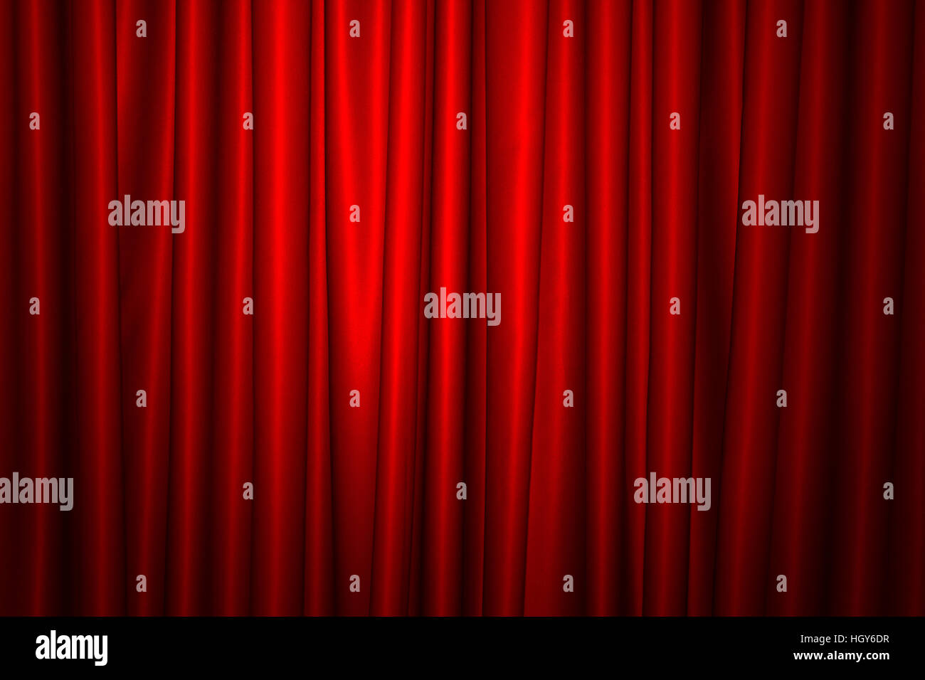 Red velvet stage curtain hi-res stock photography and images - Alamy