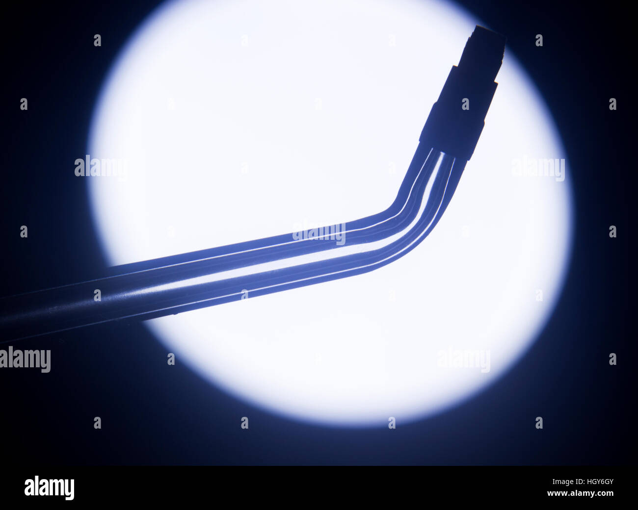 Water spraying interdental cleaner head to liquid floss each tooth and ...