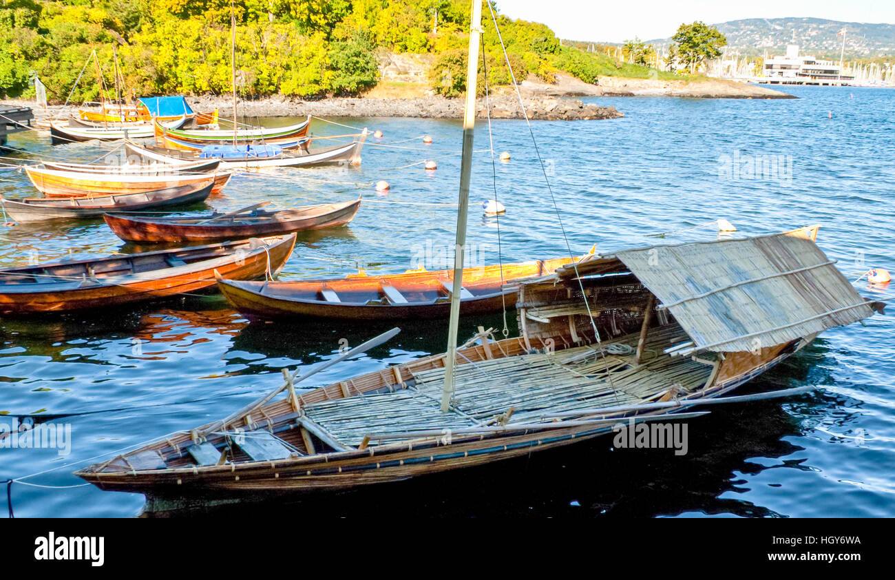 the bamboo boat is a very interesting choice for sailing the North Sea ...