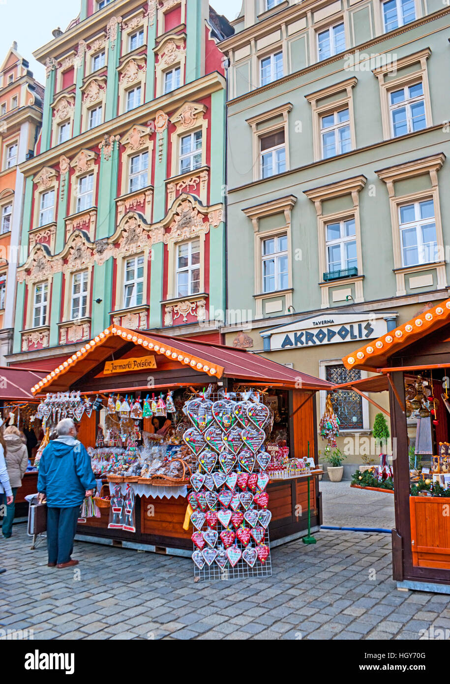 The traditional Christmas Fair is held on the Marketplace, everyone can ...