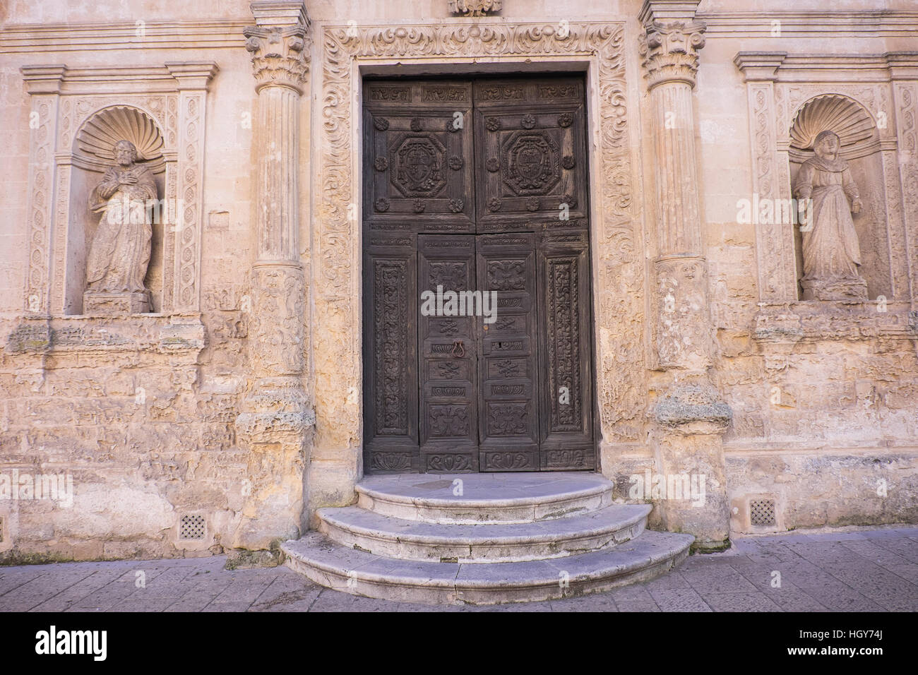 beautiful town of matera in italy Stock Photo - Alamy