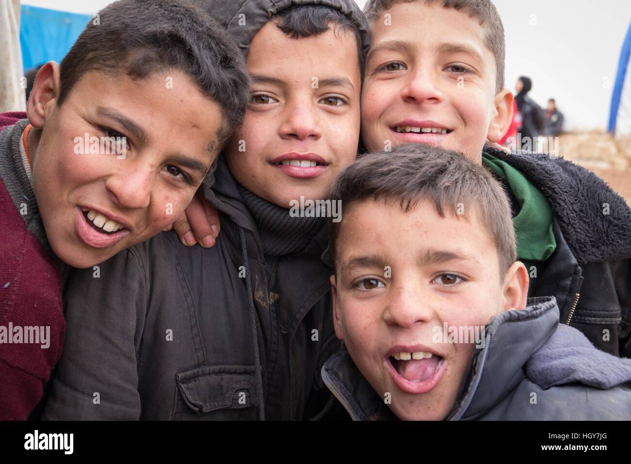 Children in mud hi-res stock photography and images - Alamy