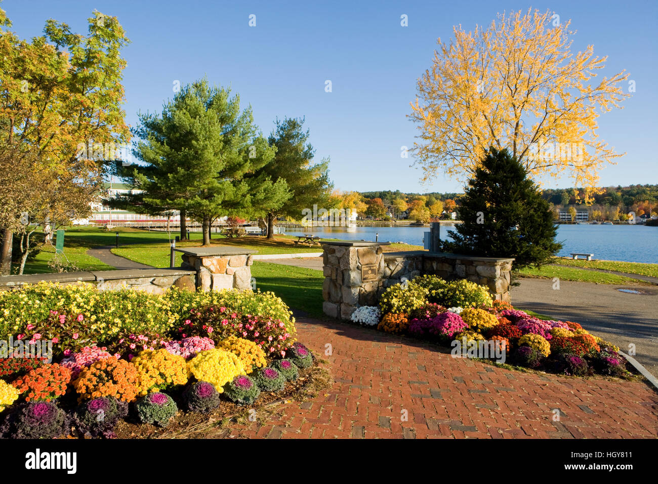 Meredith, New Hampshire Stock Photo - Alamy