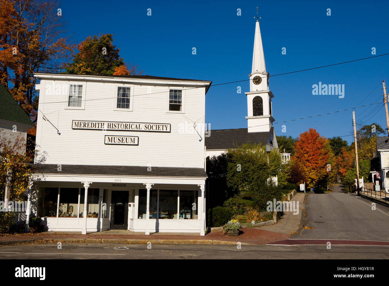 Meredith historical society hi-res stock photography and images - Alamy