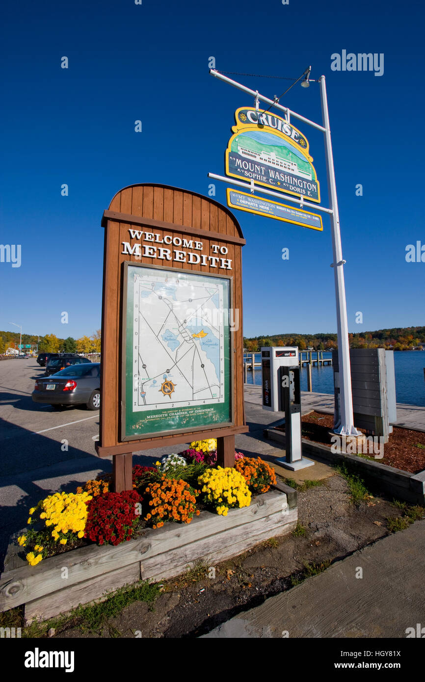 Meredith, New Hampshire Stock Photo - Alamy