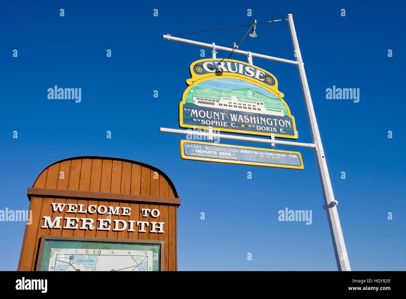 Meredith, New Hampshire Stock Photo - Alamy