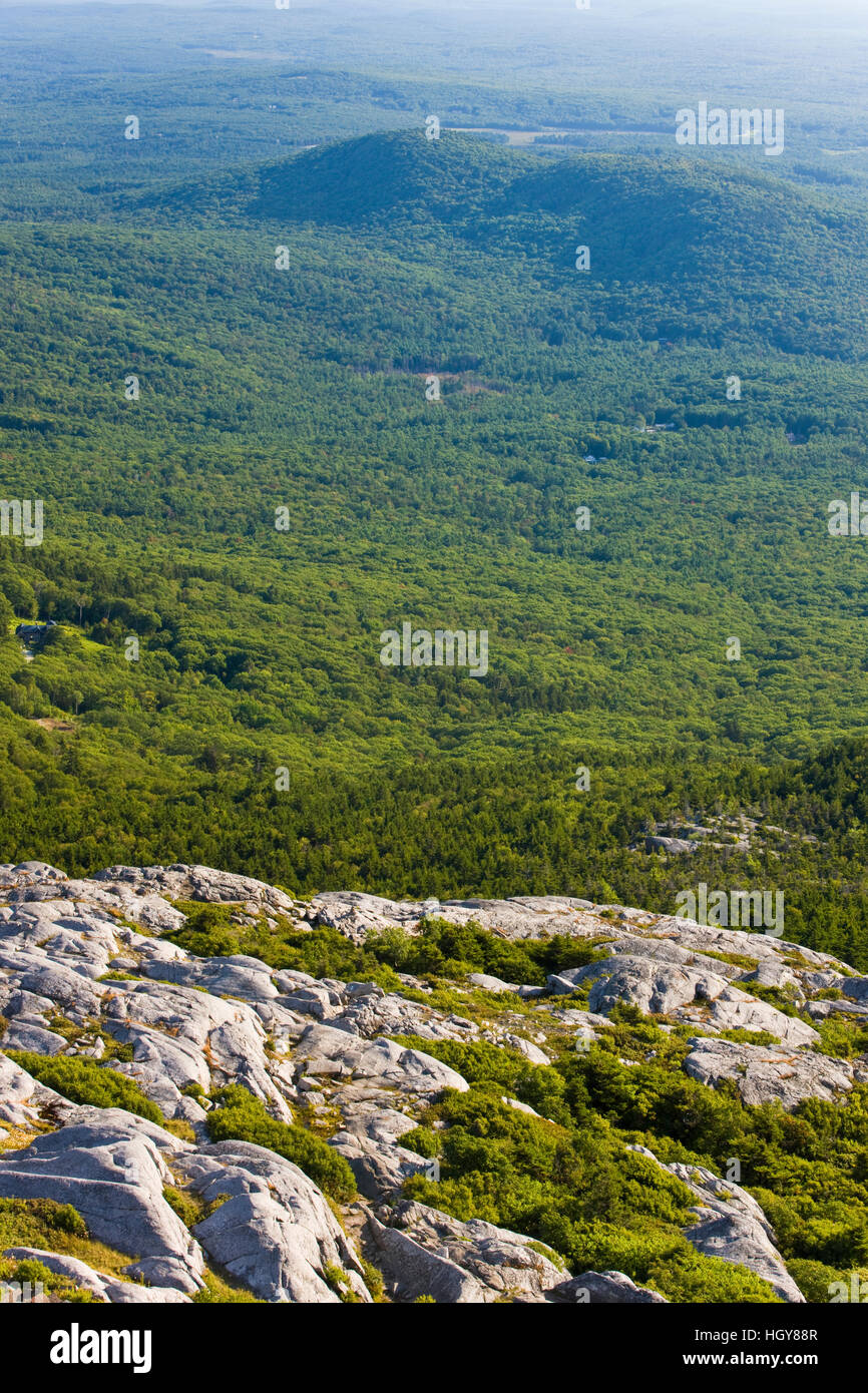 Gap Mountain as seen from the summit of Mount Monadnock in New ...