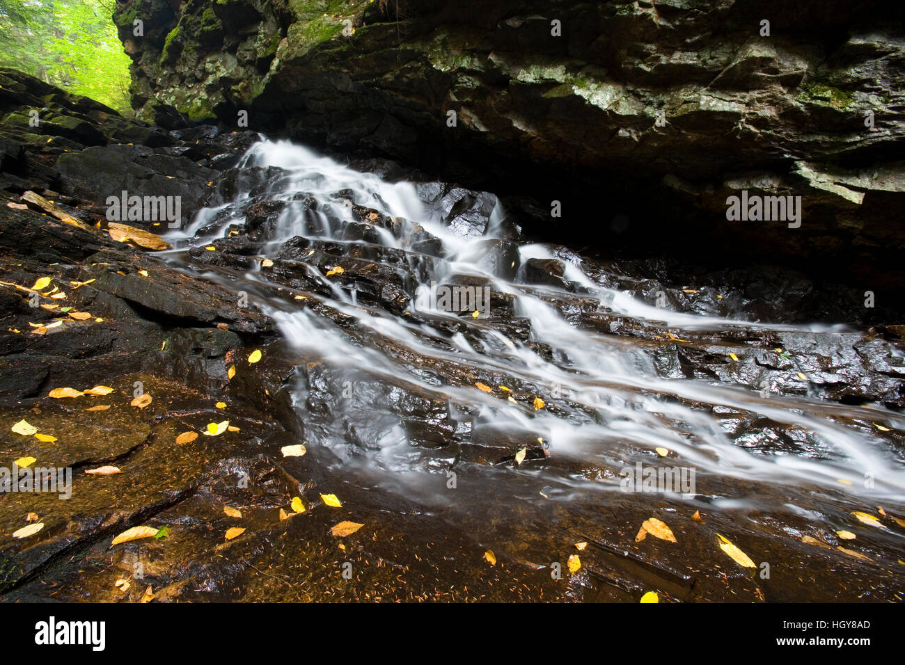 Chesterfield Gorge in Chesterfield, New Hampshire Stock Photo - Alamy