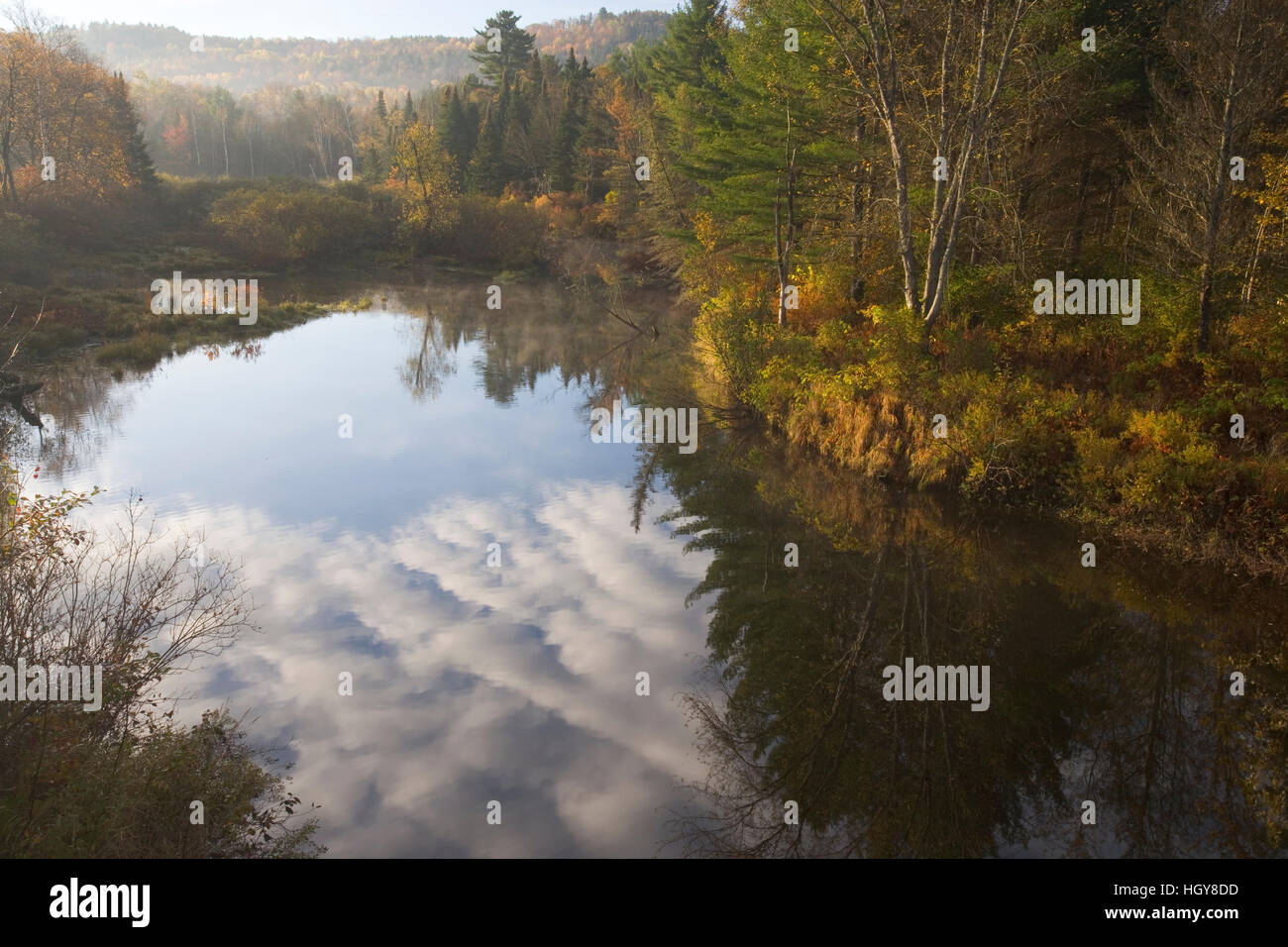 The Johns River in Dalton, New Hampshire Stock Photo - Alamy