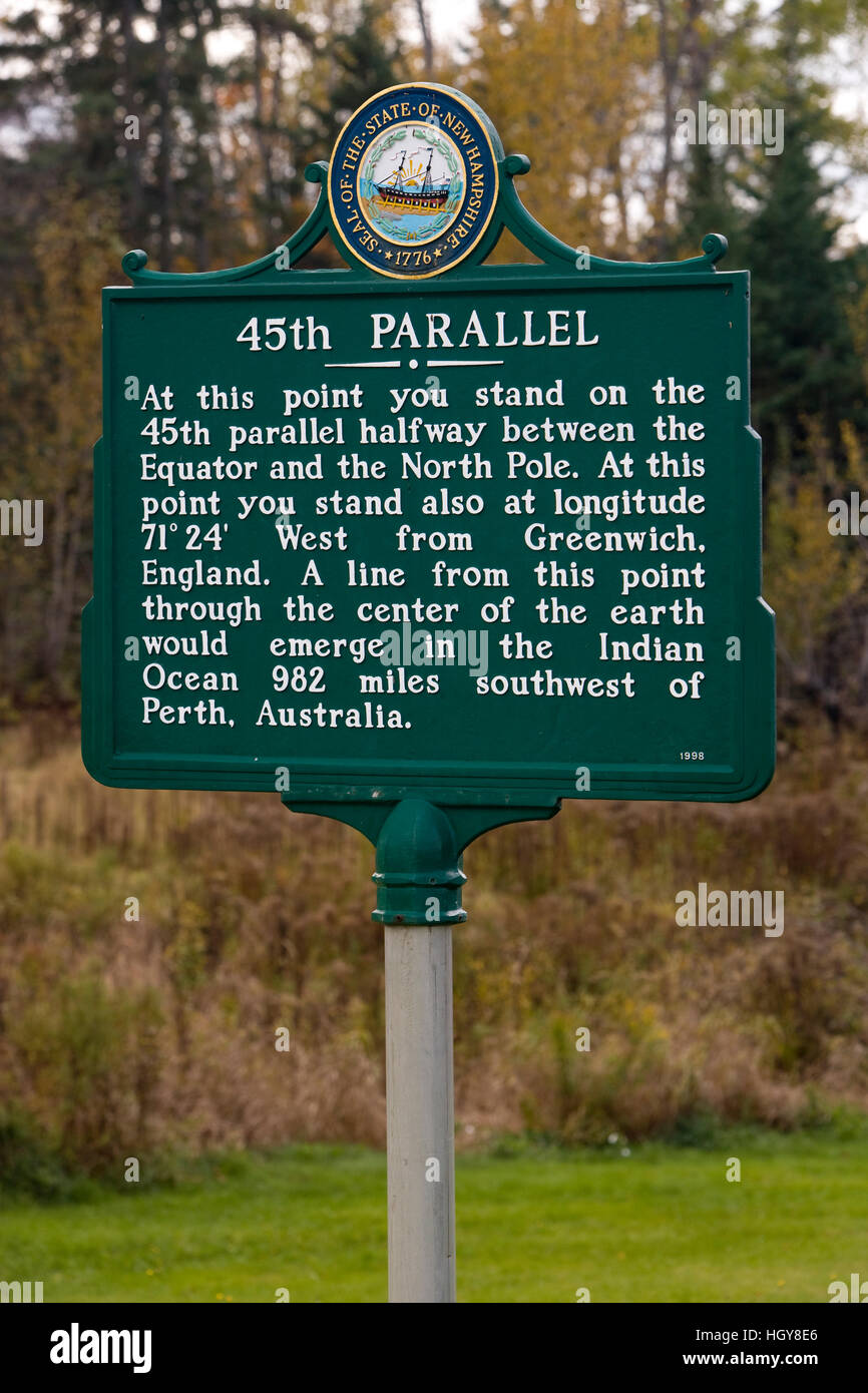 45th parallel north hi-res stock photography and images - Alamy