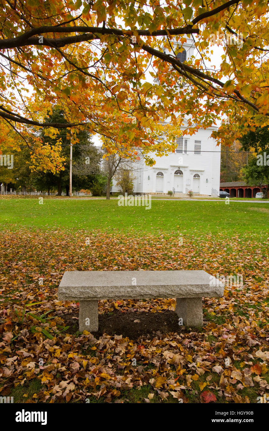 The town green in Lyme, New Hampshire Stock Photo - Alamy
