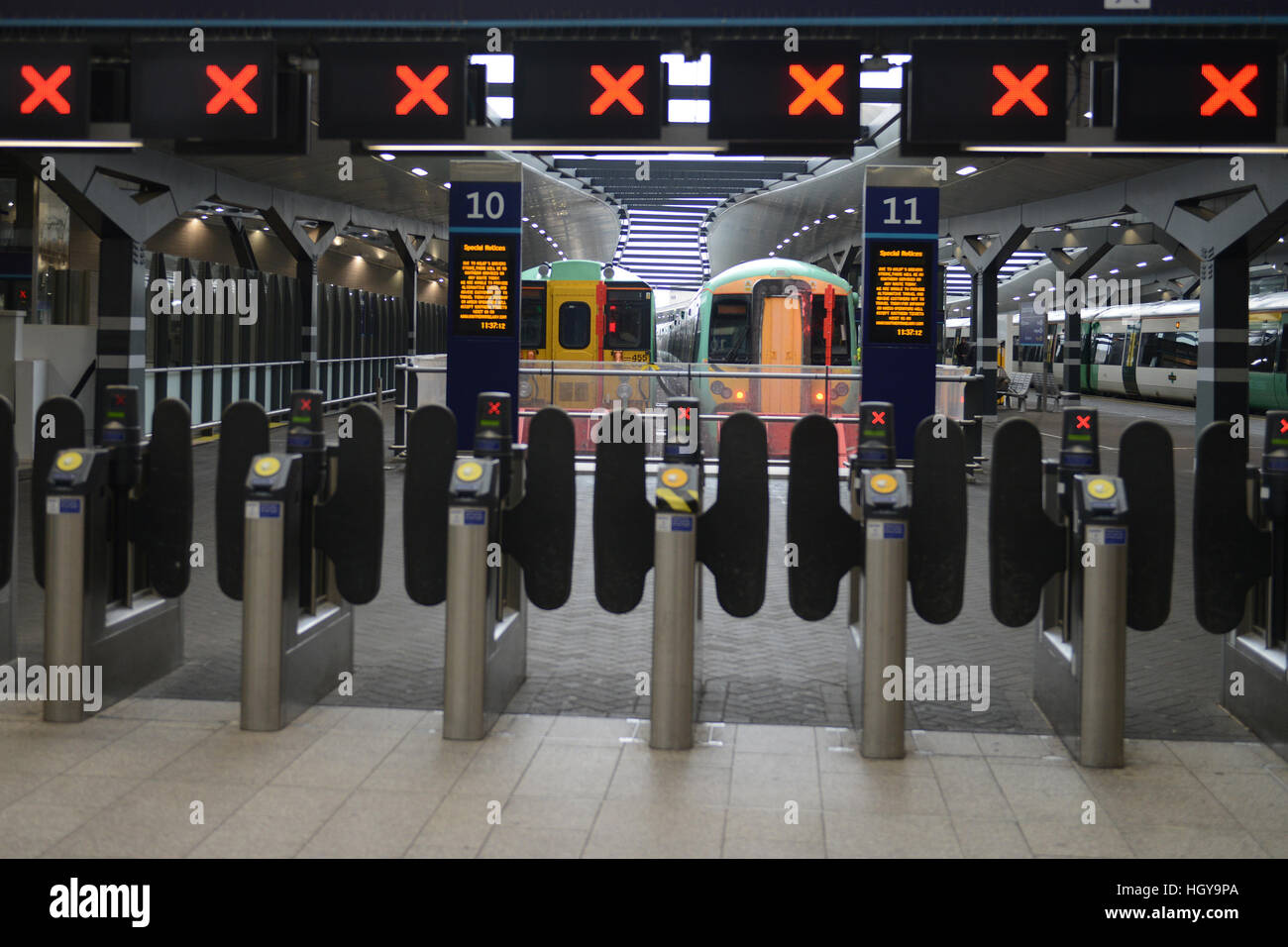 ASLEF union train drivers strike causes train cancellations at London ...