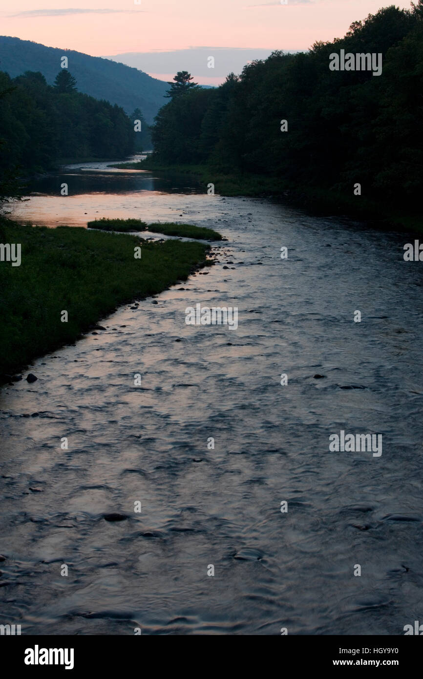 The West River in Jamaica, Vermont. Connecticut River Tributary. After ...