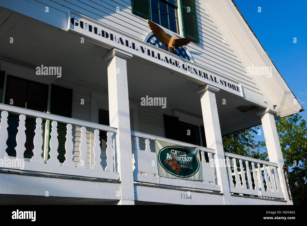 The Guilldhall Village General Store in Guildhall, Vermont Stock Photo ...