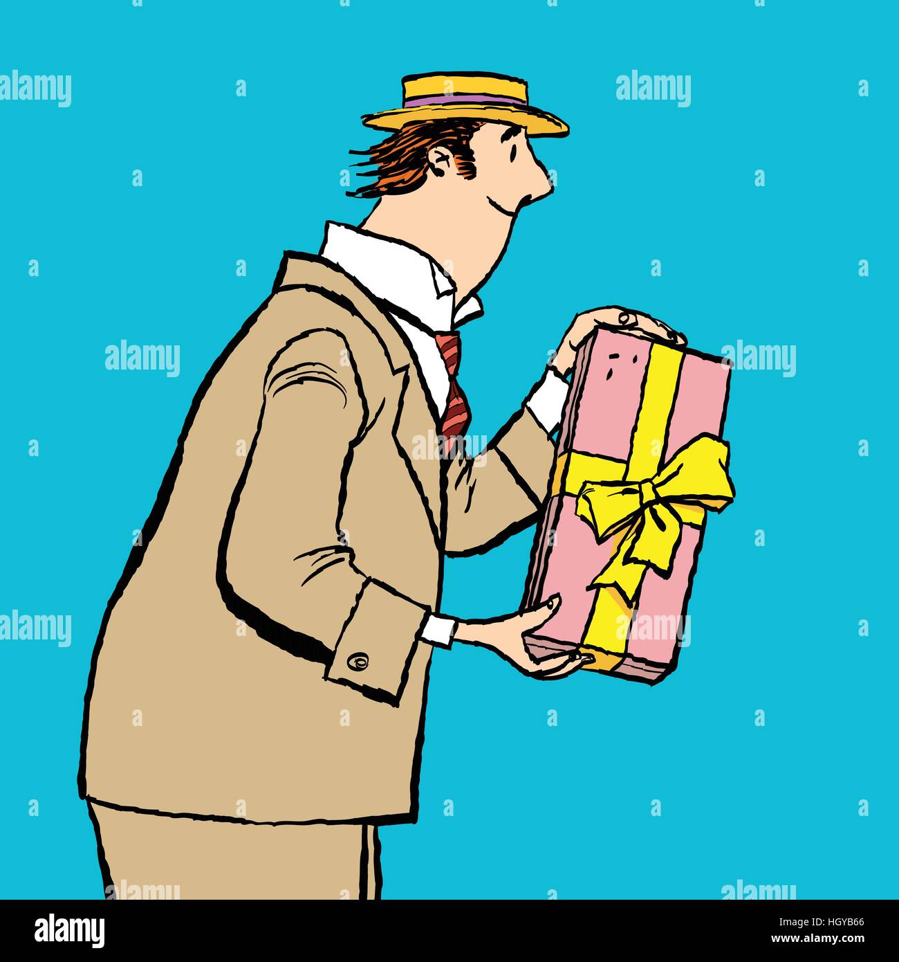 Male gives Stock Vector Images - Alamy