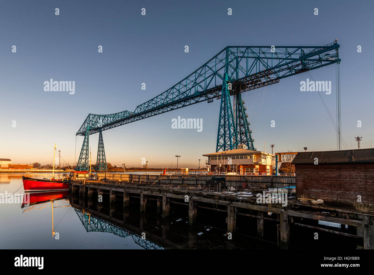 Suspended transporter bridge hi-res stock photography and images - Alamy