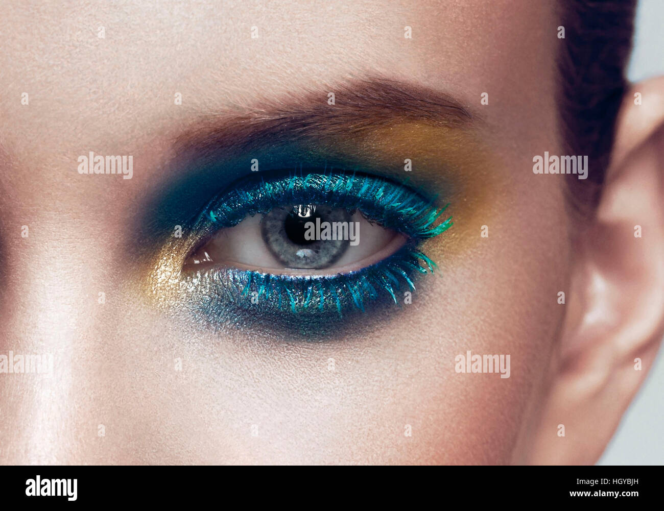 Plastic eye model hi-res stock photography and images - Alamy