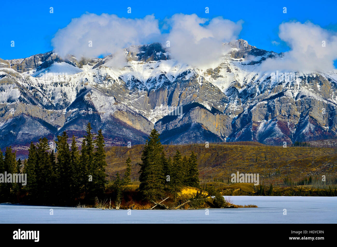 Jasper national park landscape hi-res stock photography and images - Alamy