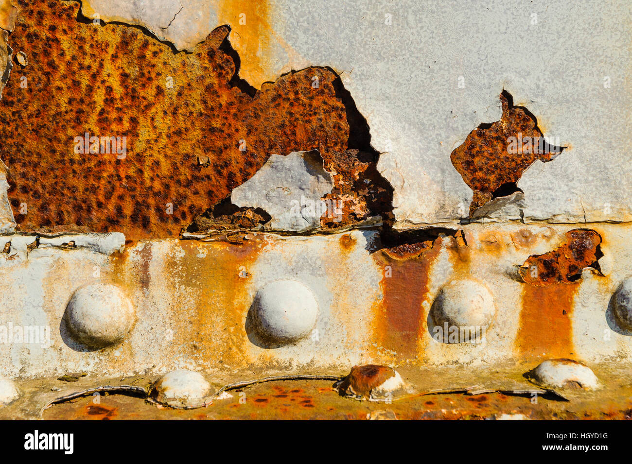 Rusty rivets hi-res stock photography and images - Alamy