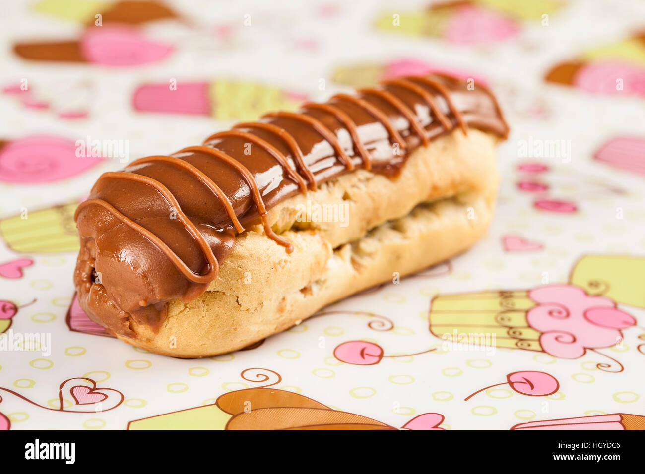 Bomba de chocolate. A Brazilian traditional eclair Stock Photo - Alamy