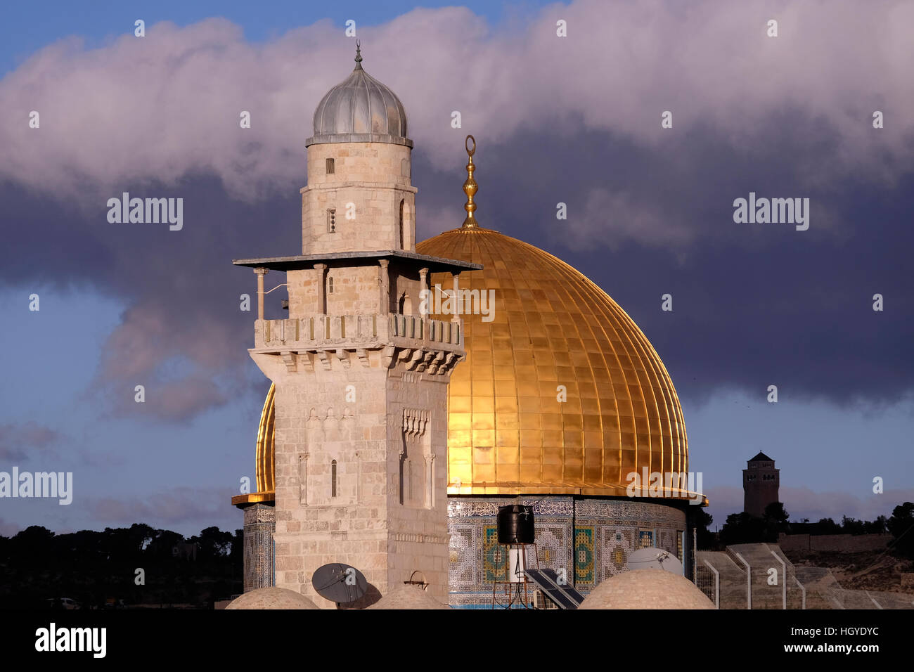 The minaret of the chain gate hi-res stock photography and images - Alamy
