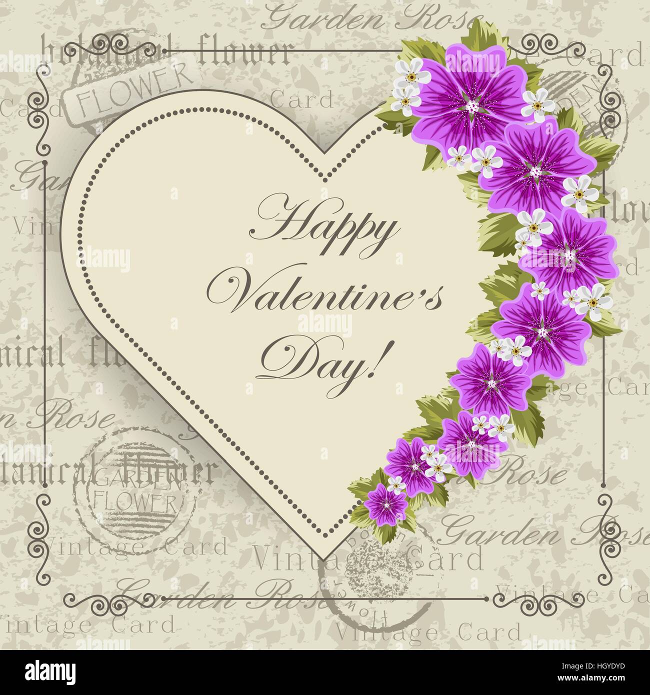 Old border paper leaves Stock Vector Images - Alamy