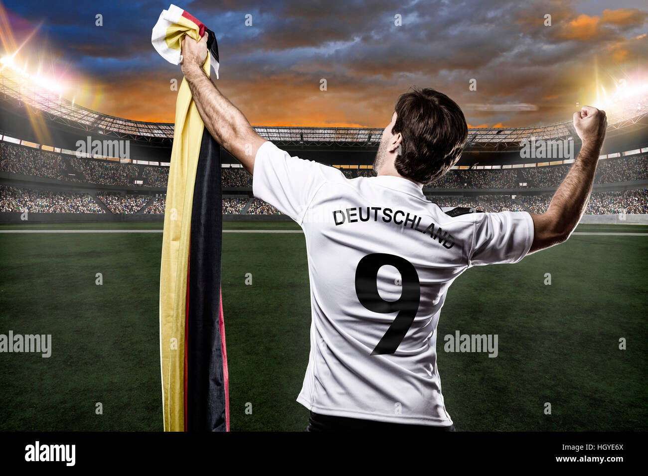 Germany soccer player, celebrating with the fans Stock Photo - Alamy