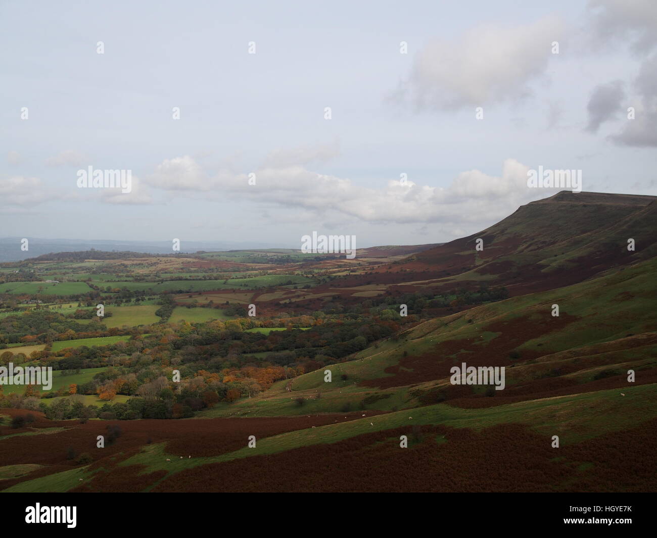 View of the Brecon Beacons Stock Photo - Alamy