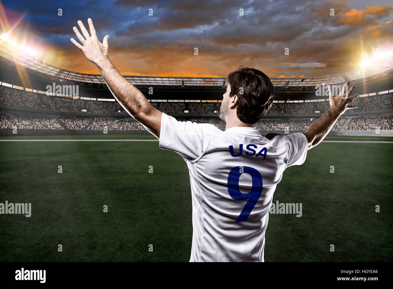 American soccer player hi-res stock photography and images - Alamy