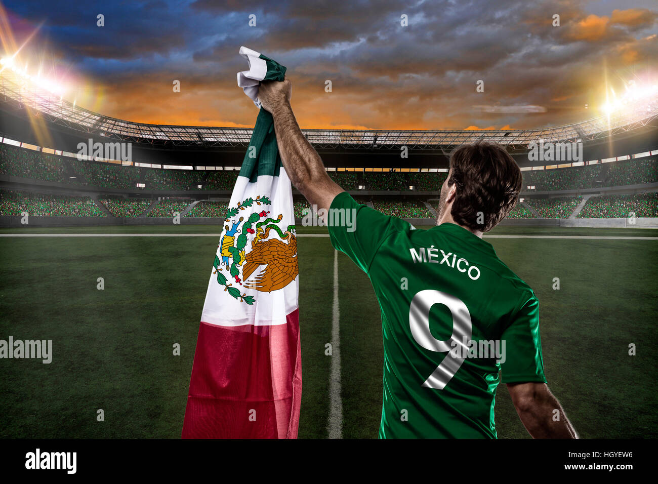 Mexican soccer stadium hi-res stock photography and images - Alamy