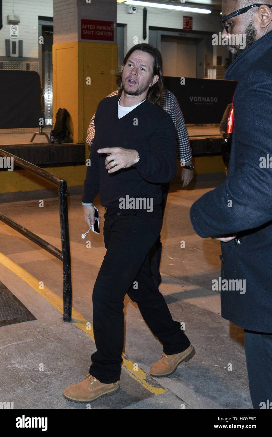 Mark Wahlberg at the AOL Building Featuring: Mark Wahlberg Where ...