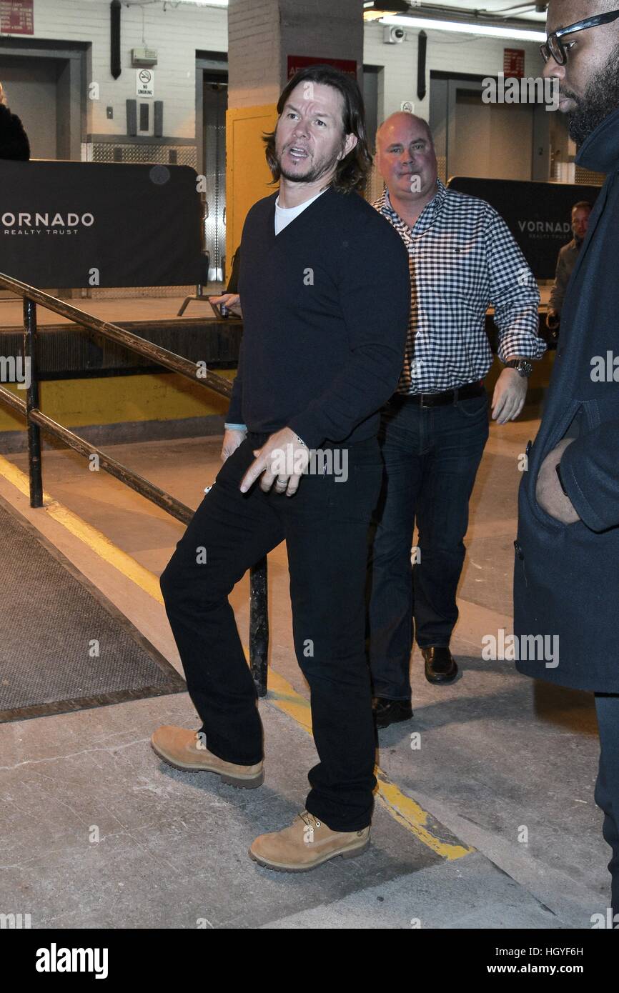 Mark Wahlberg at the AOL Building Featuring: Mark Wahlberg Where ...