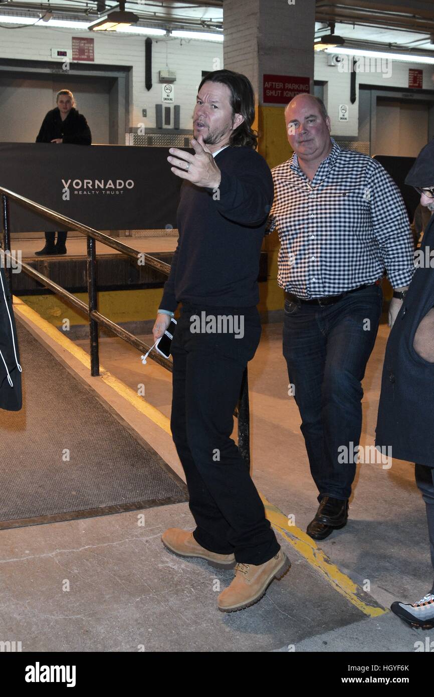 Mark Wahlberg at the AOL Building Featuring: Mark Wahlberg Where ...