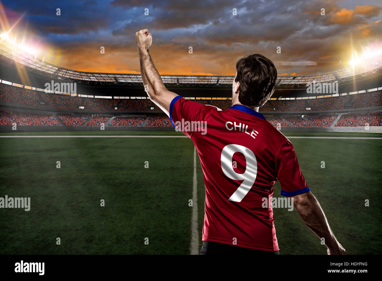 Chile football stadium hi-res stock photography and images - Alamy