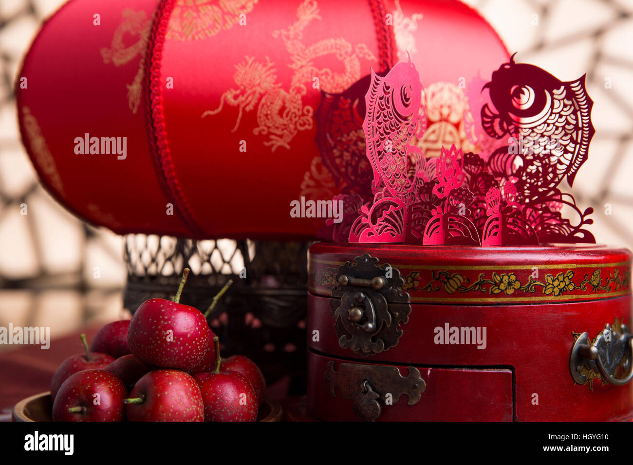 Chinese new year food box hi-res stock photography and images - Alamy